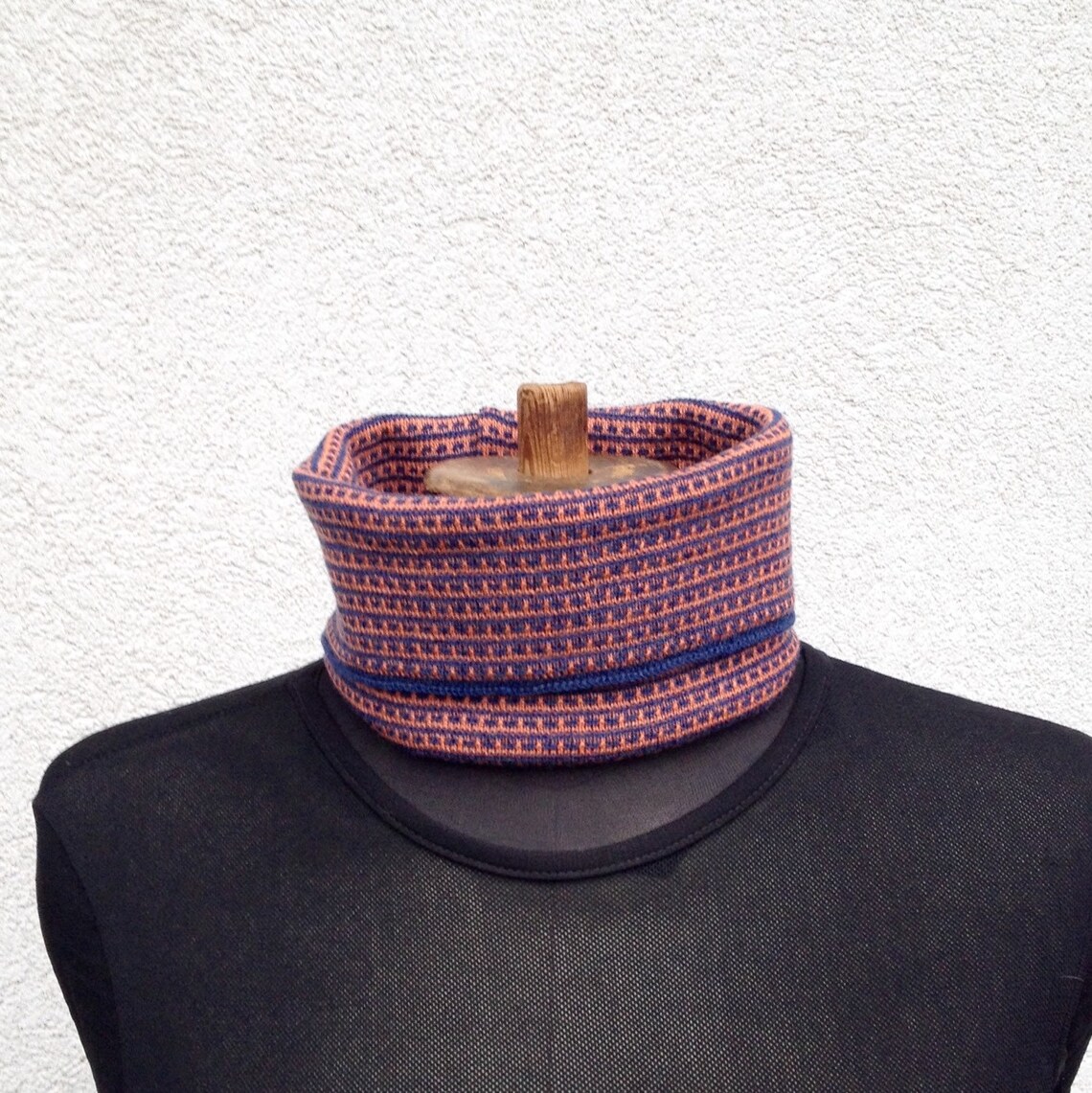 Neck Warmer Merino Wool Turtle Neck Loop Scarf Winterloop - Etsy