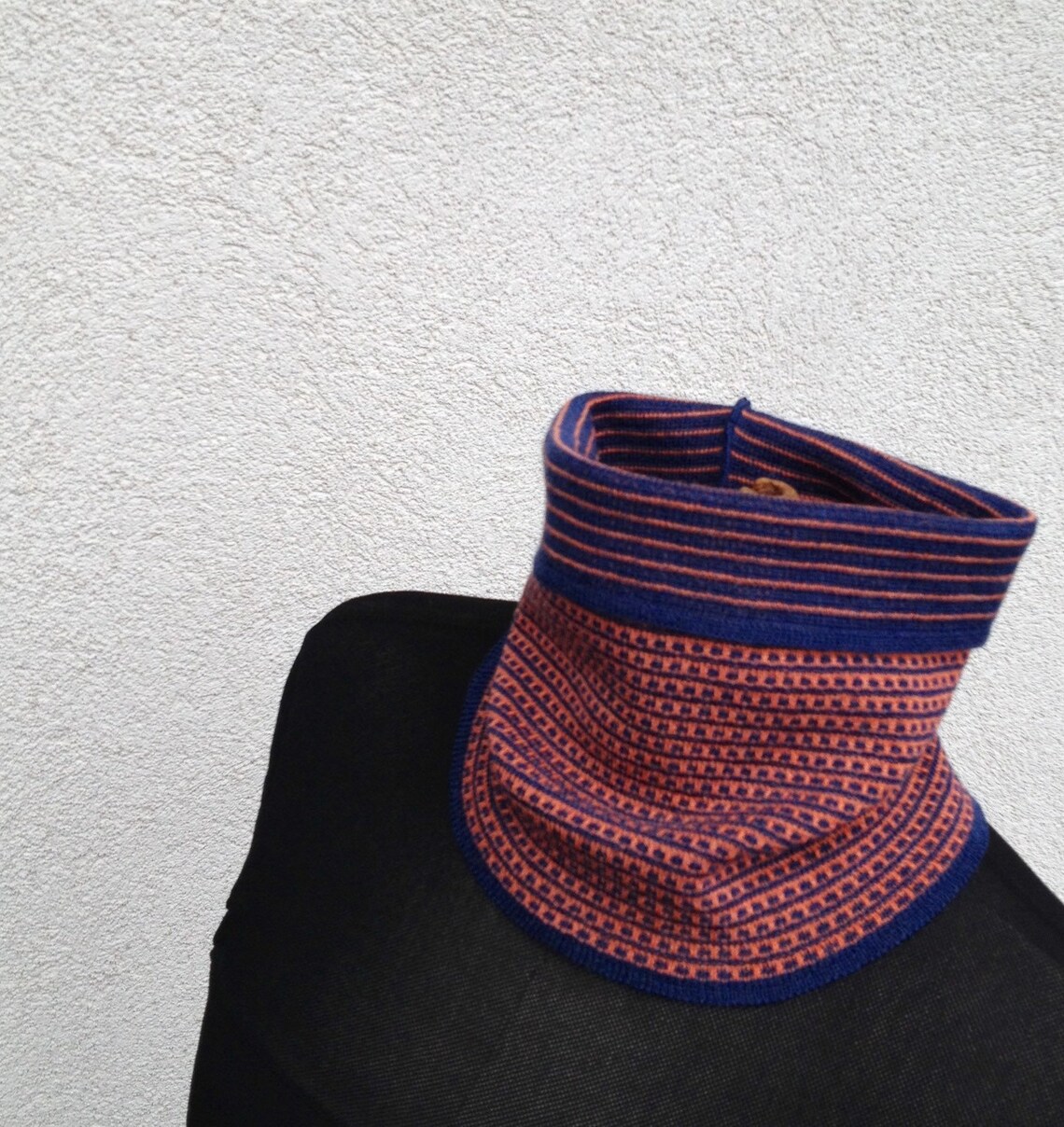 Neck Warmer Merino Wool Turtle Neck Loop Scarf Winterloop - Etsy