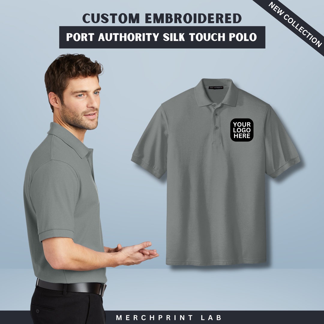 Custom Embroidered Polo, Personalized Company Office Work Shirts ...
