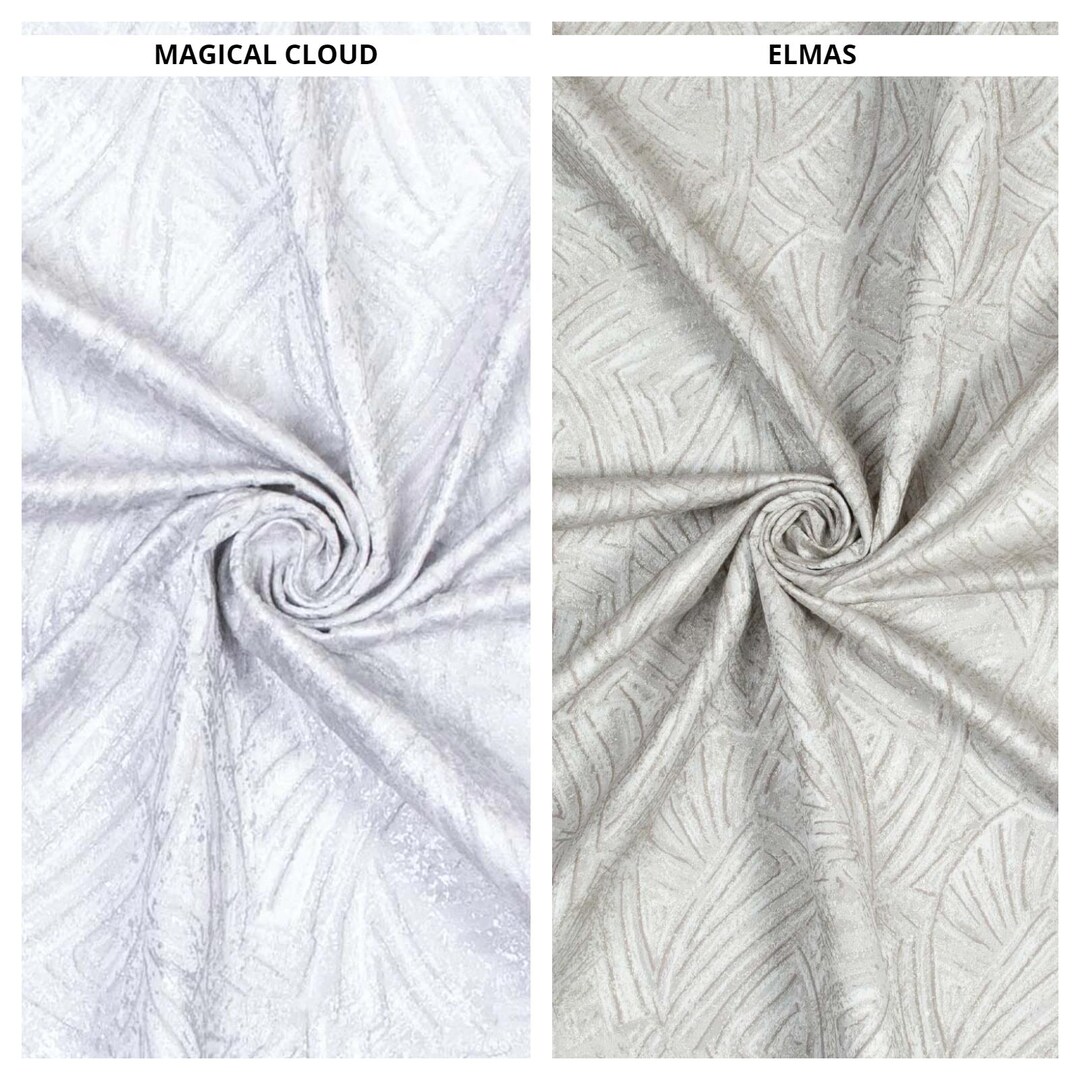 Self-patterned Polycotton Roman Shades. Custom Roman Blinds for Bedroom ...