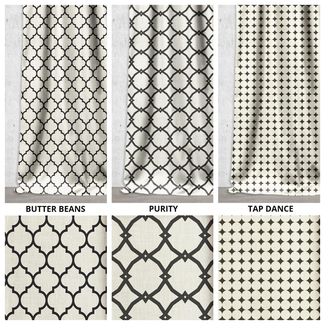 Custom Roman Shades. Moroccan Tile Pattern. 3 Fold Styles. Custom Size ...