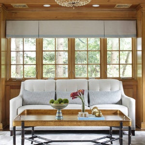 Custom Size Board Mounted Box Pleat Valance I 3000 Fabrics I Window ...