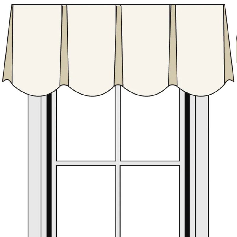Box Pleat Valance - Etsy