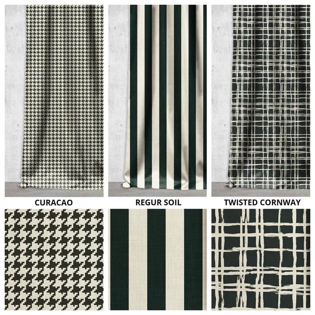 Striped Roman Shades Prints. Custom Length Width Window Blinds for ...