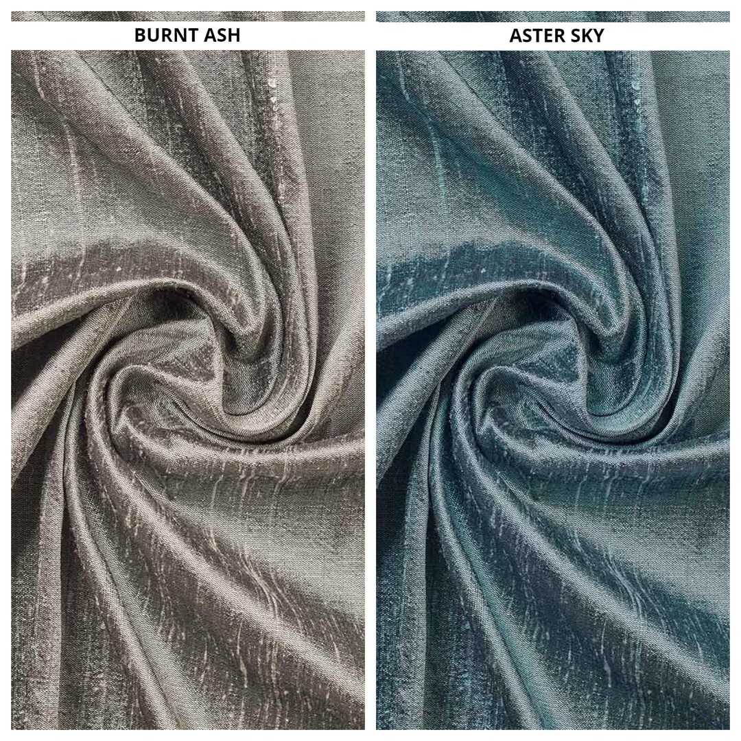 Silk Roman Shades. Custom Dupioni Window Blinds for Living, Bedroom ...