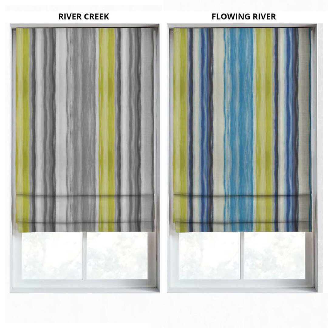 Dimout Roman Shades. Room Darkening Light Blocking Window Blind ...