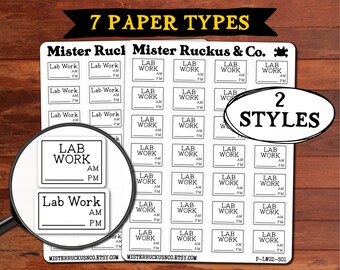 Lab Draw Sticker - Etsy