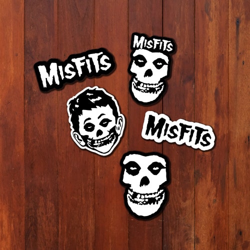 Misfits Skull Logo Sticker Vinyl Decal 10 Sizes - Etsy