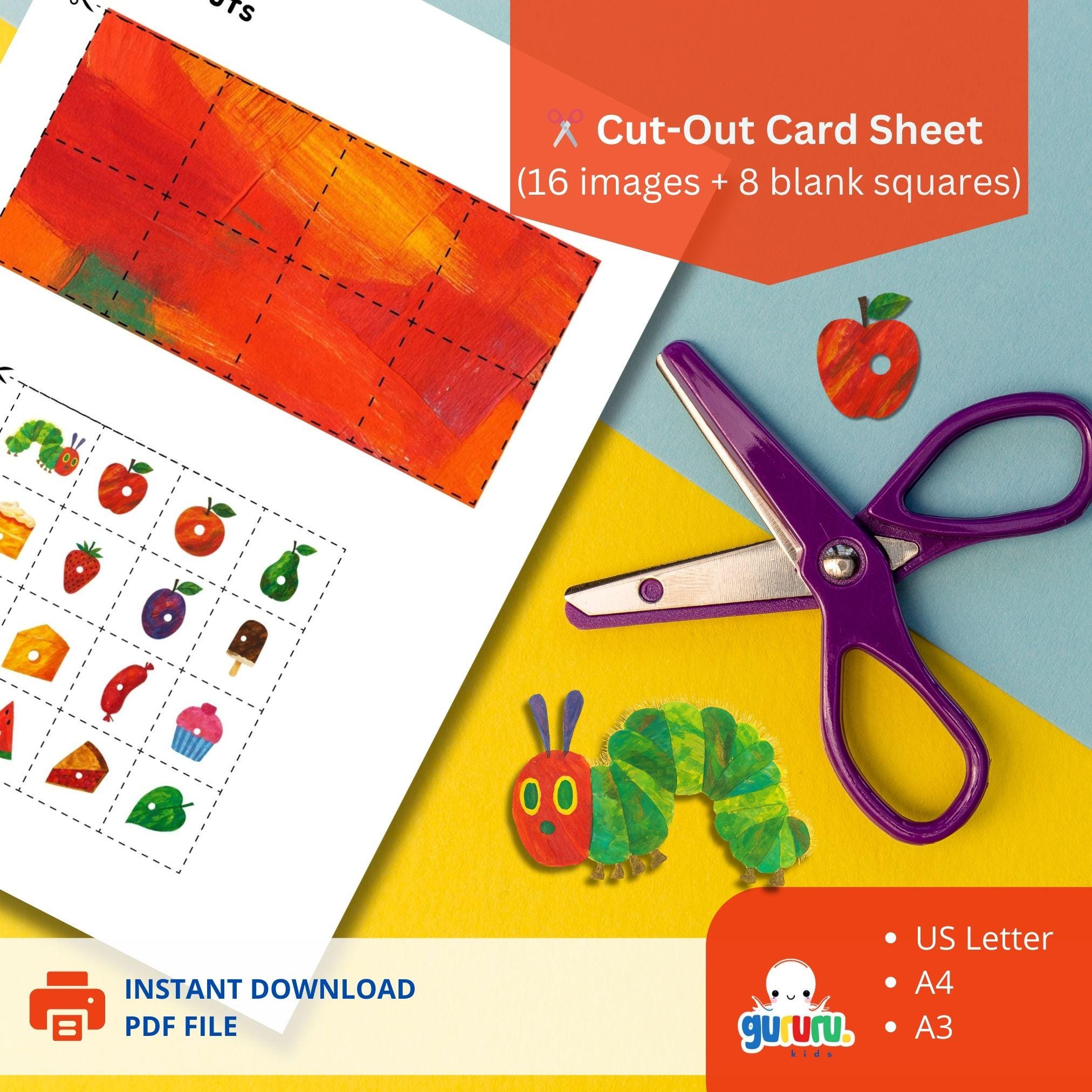 Hungry Caterpillar Brain Gym: Sequencing Activity (printable) - Etsy