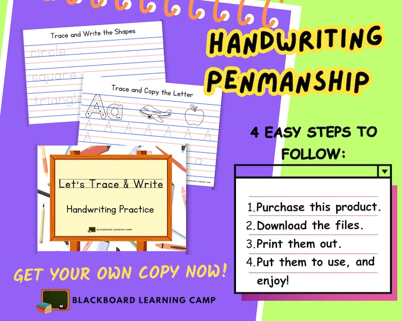 Beginner Handwriting Practice Worksheets - Comprehensive Writing ...