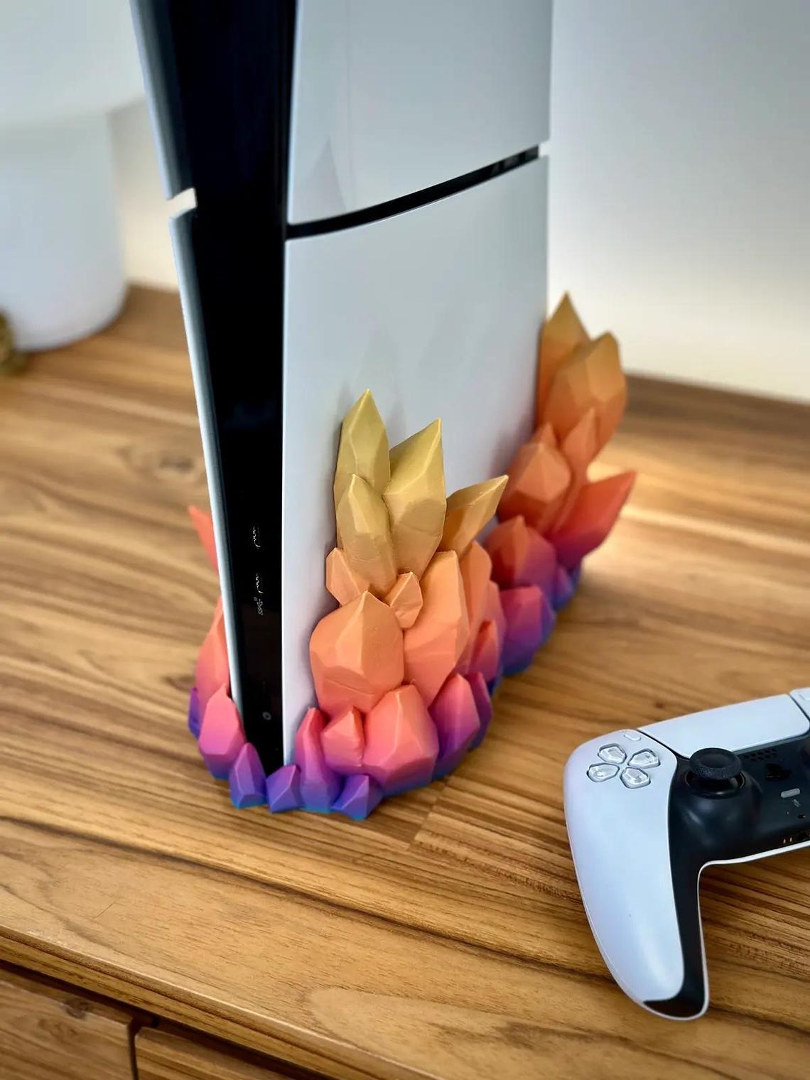 Crystal Cluster Console Dock and Stand Compatible With Playstation - Etsy