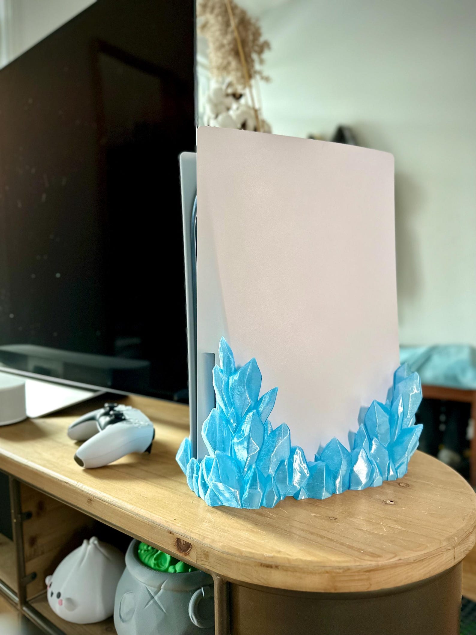 Crystal Cluster Console Dock and Stand Compatible With Playstation - Etsy