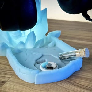 3D Printed Crystal Headphone Stand for Gaming and Desk Organization - Etsy