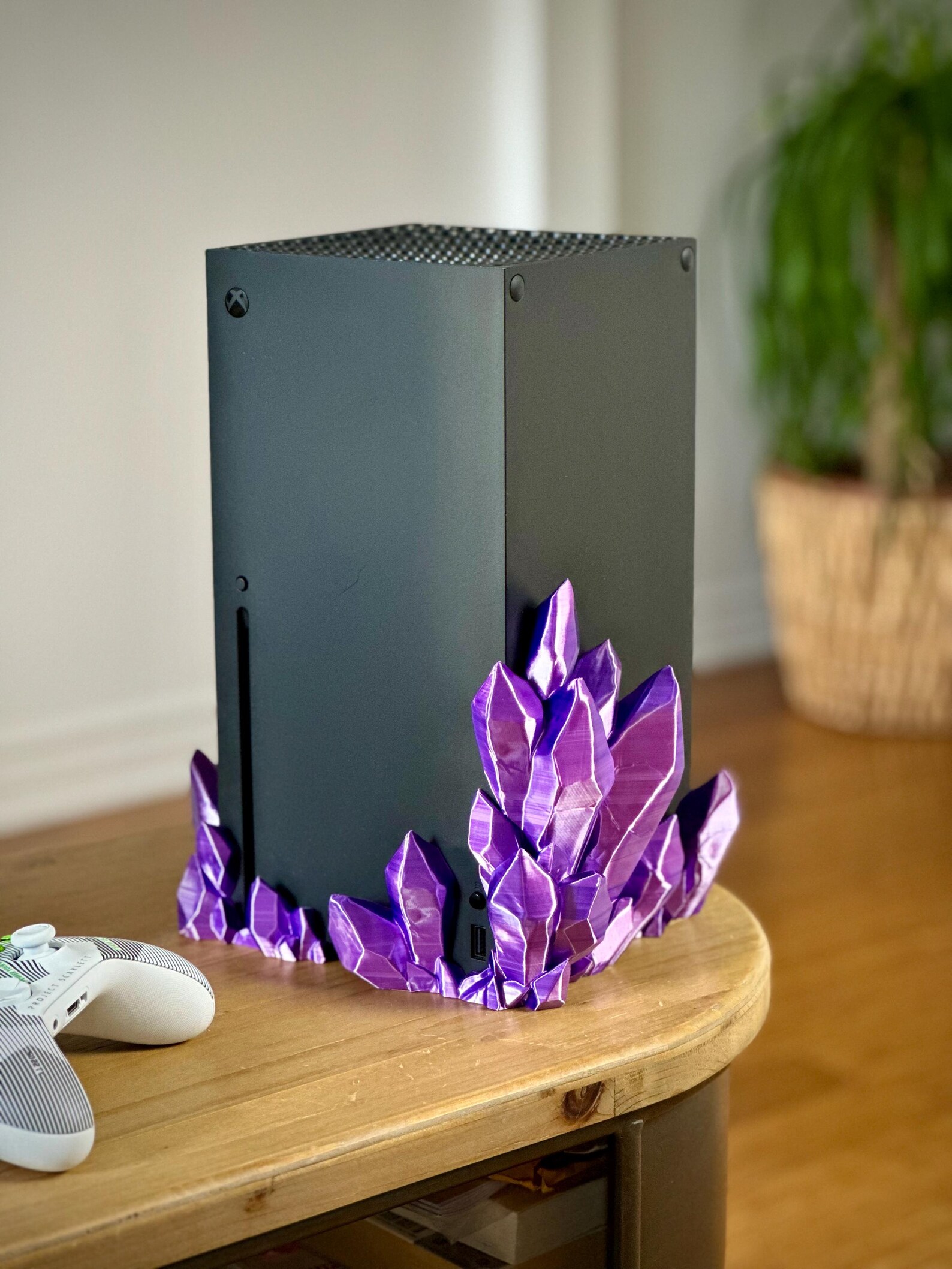 Crystal Cluster Console Dock Compatible With Xbox Series X Customizable ...
