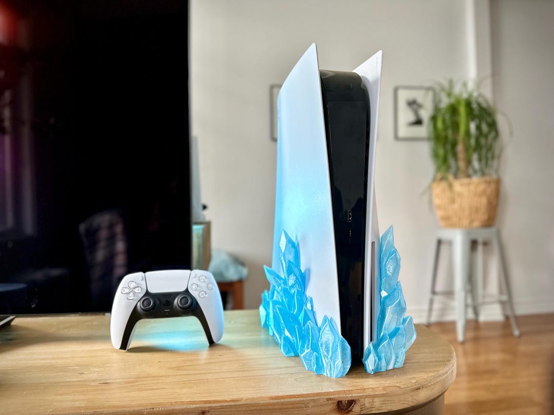Crystal Cluster Console Dock and Stand Compatible With Playstation - Etsy
