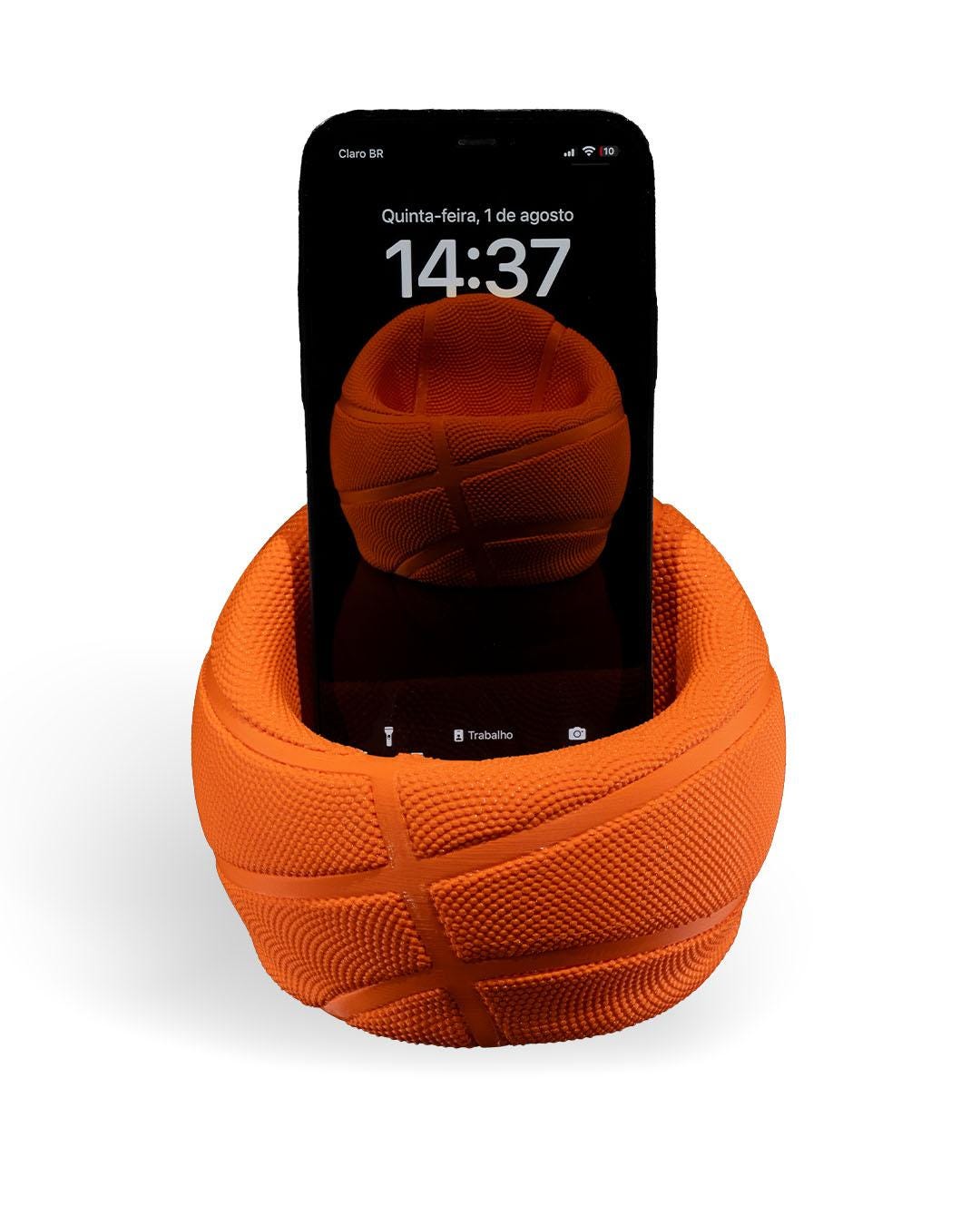 Basketball Phone Holder and Dock | 3D Printed Sports-themed Desk ...