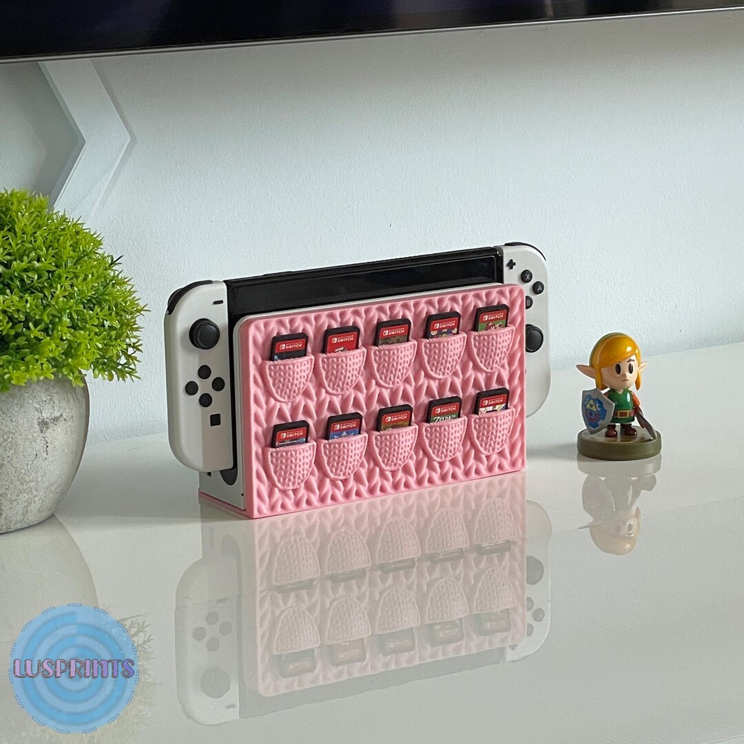 Crochet Console Cover Faceplate and Cartridge Holder Compatible With ...