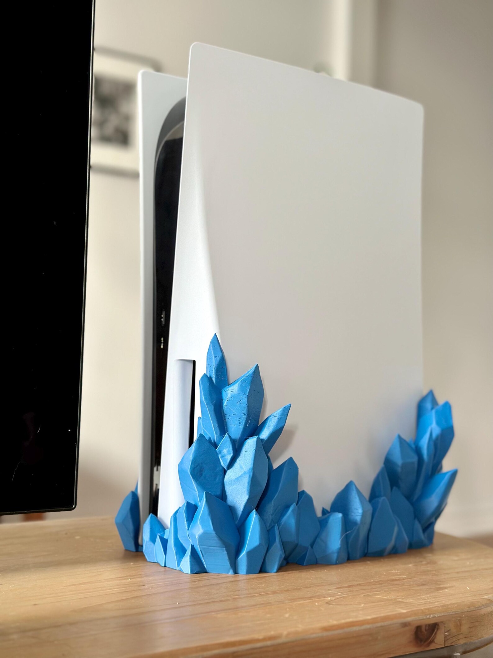 Crystal Cluster Console Dock and Stand Compatible With Playstation - Etsy