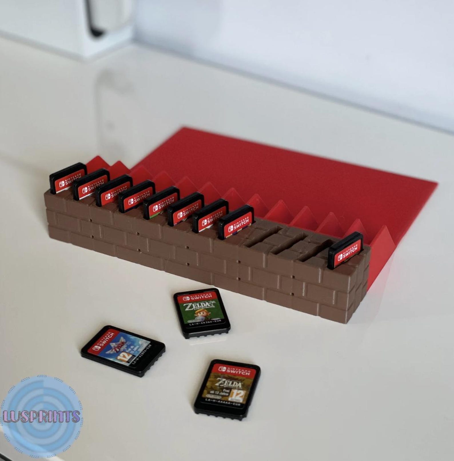 Brick Game Case and Cartridge Holder Compatible With Nintendo Switch 12 ...