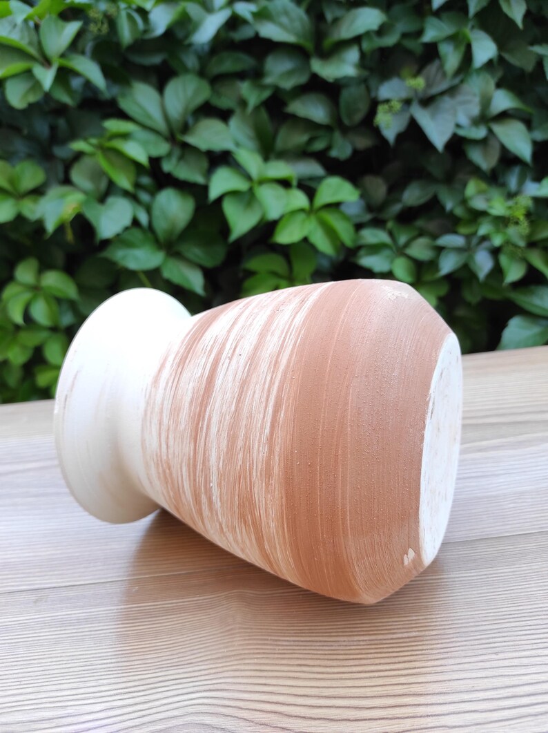 Sweeping Flower Pot, Terracotta Cactus Pot, Color Transition Effect Pot ...