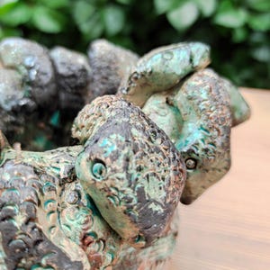 Medusa Head Flowerpot, Sculptural Plant Pot, Handmade Ceramic Pot ...