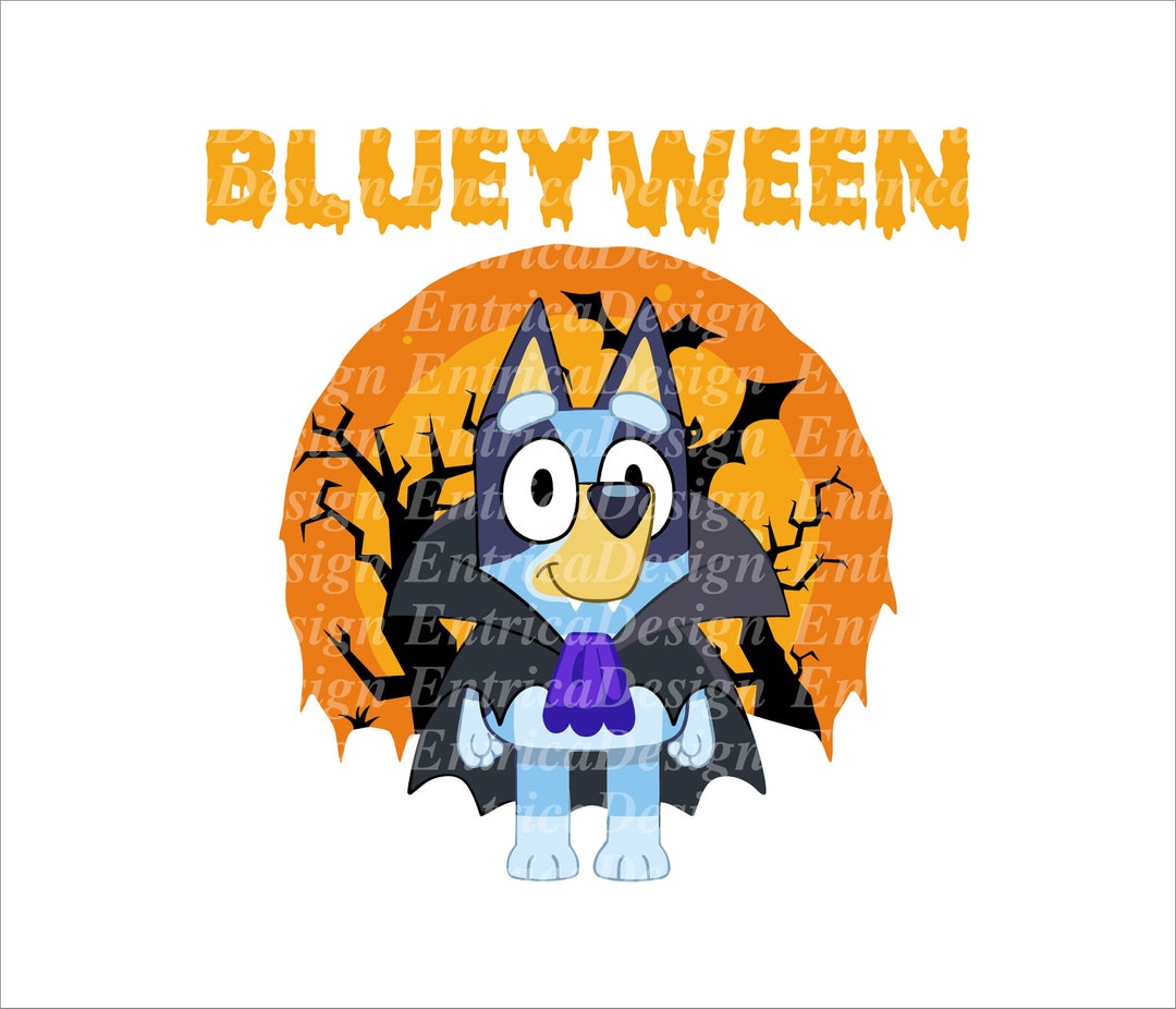 Bluey Halloween Png, Bluey Halloween Family Svg, Trick or Treat Png ...