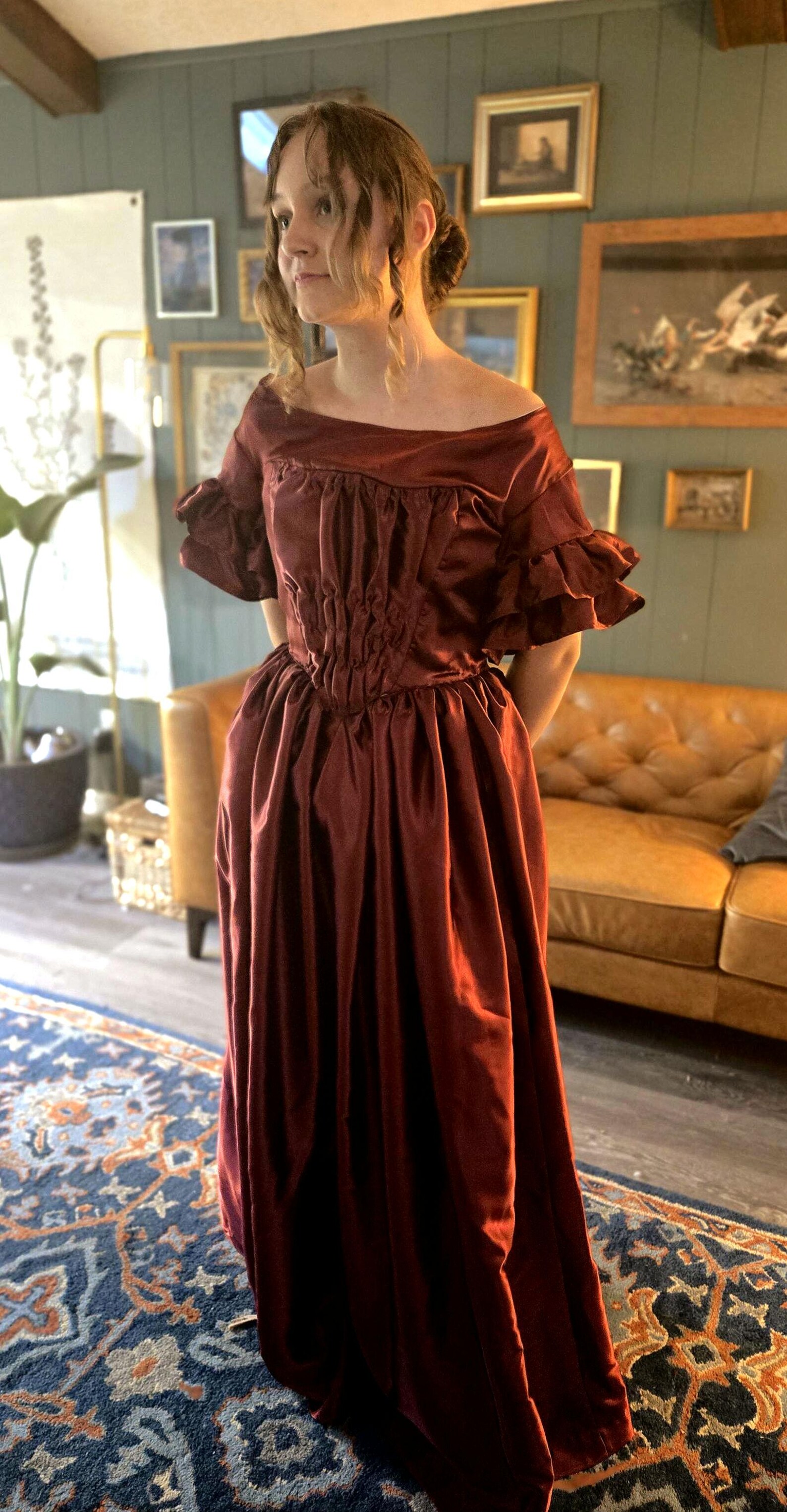 Ball Gown, 18th Century Dress, Bridgeton Gown, Victorian and Edwardian ...