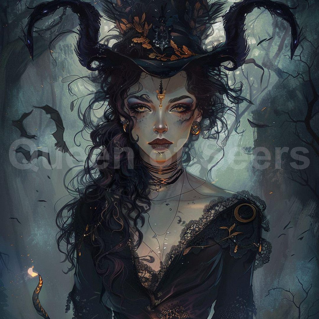 Dragon Art Witchy Art Pagan Art Witch Aesthetic Halloween Art Occult ...