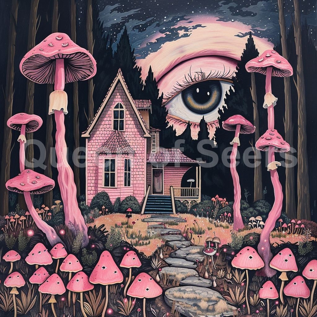 Cottage Core Decor: Downloadable Evil Eye Art - Unique Evil Eye Home ...