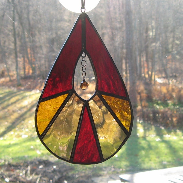 Glass Teardrop - Etsy
