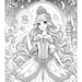 Magical Princess Coloring Pages for Adults: 25 Printable Designs (PDF ...
