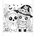 Creepy Kawaii Coloring Pages for Adults: 25 Printable Designs (digital ...