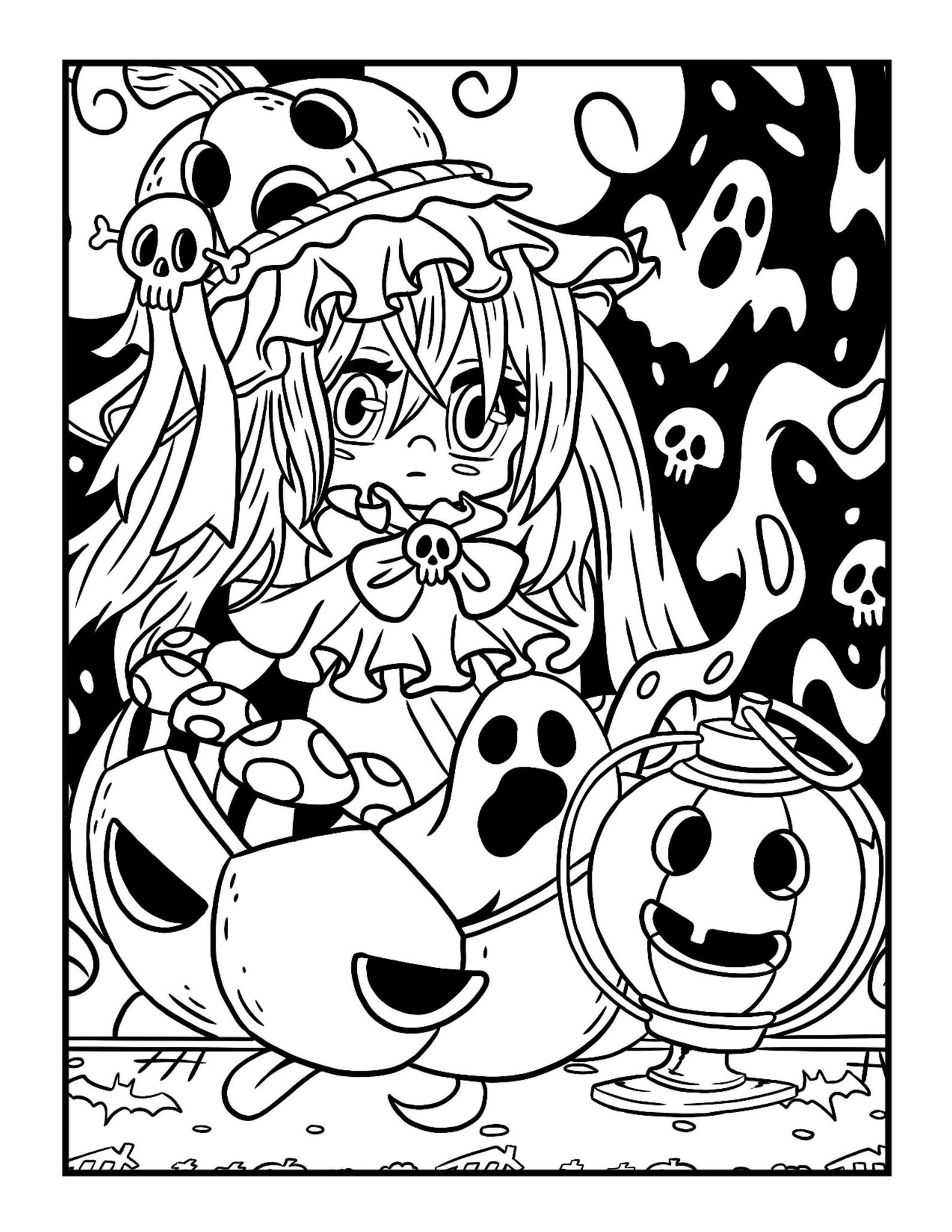 Spooky Horror Coloring Pages: 25 Printable Designs (digital Download ...