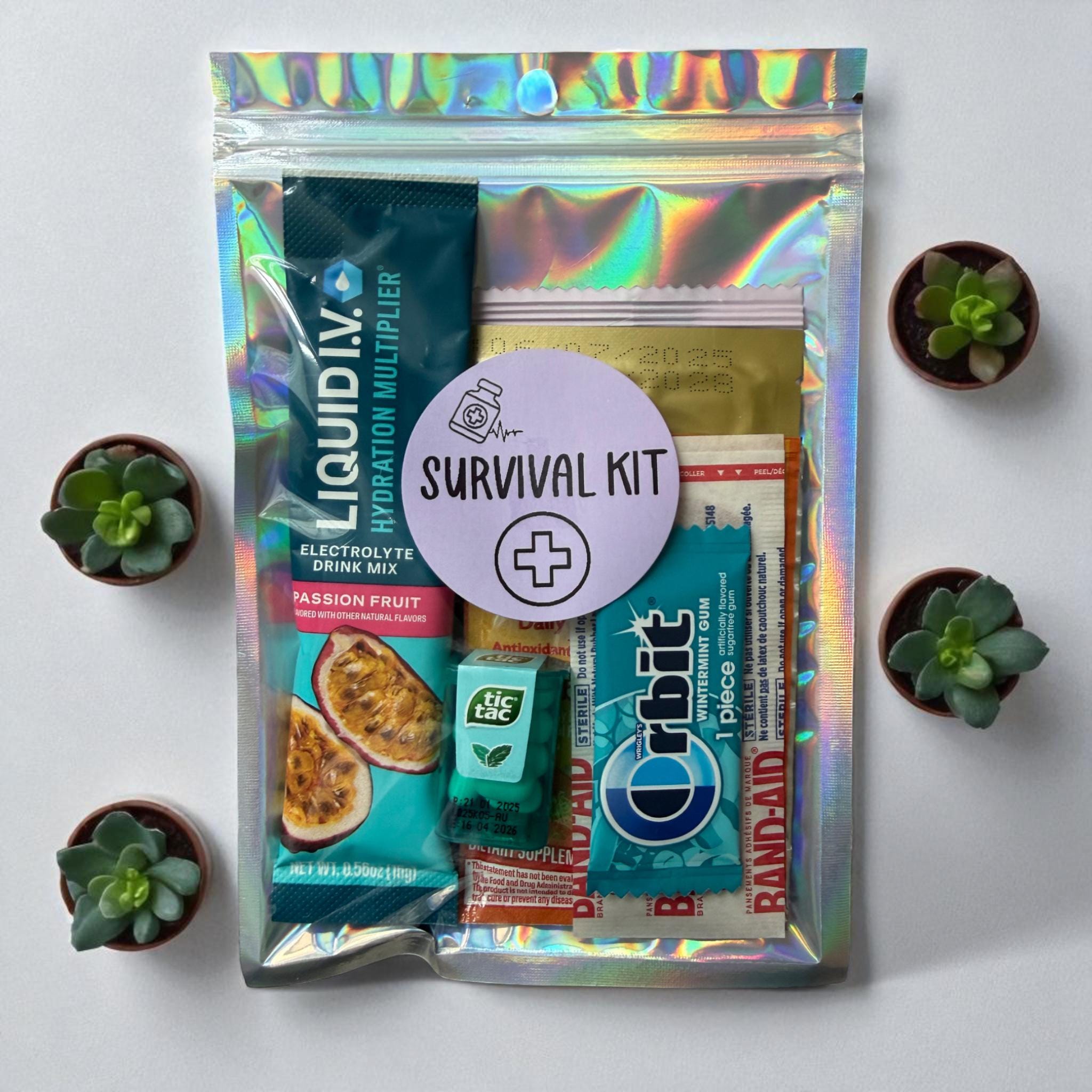 Wedding Recovery Kit: Liquid IV, Eye Patches, Gum - Etsy