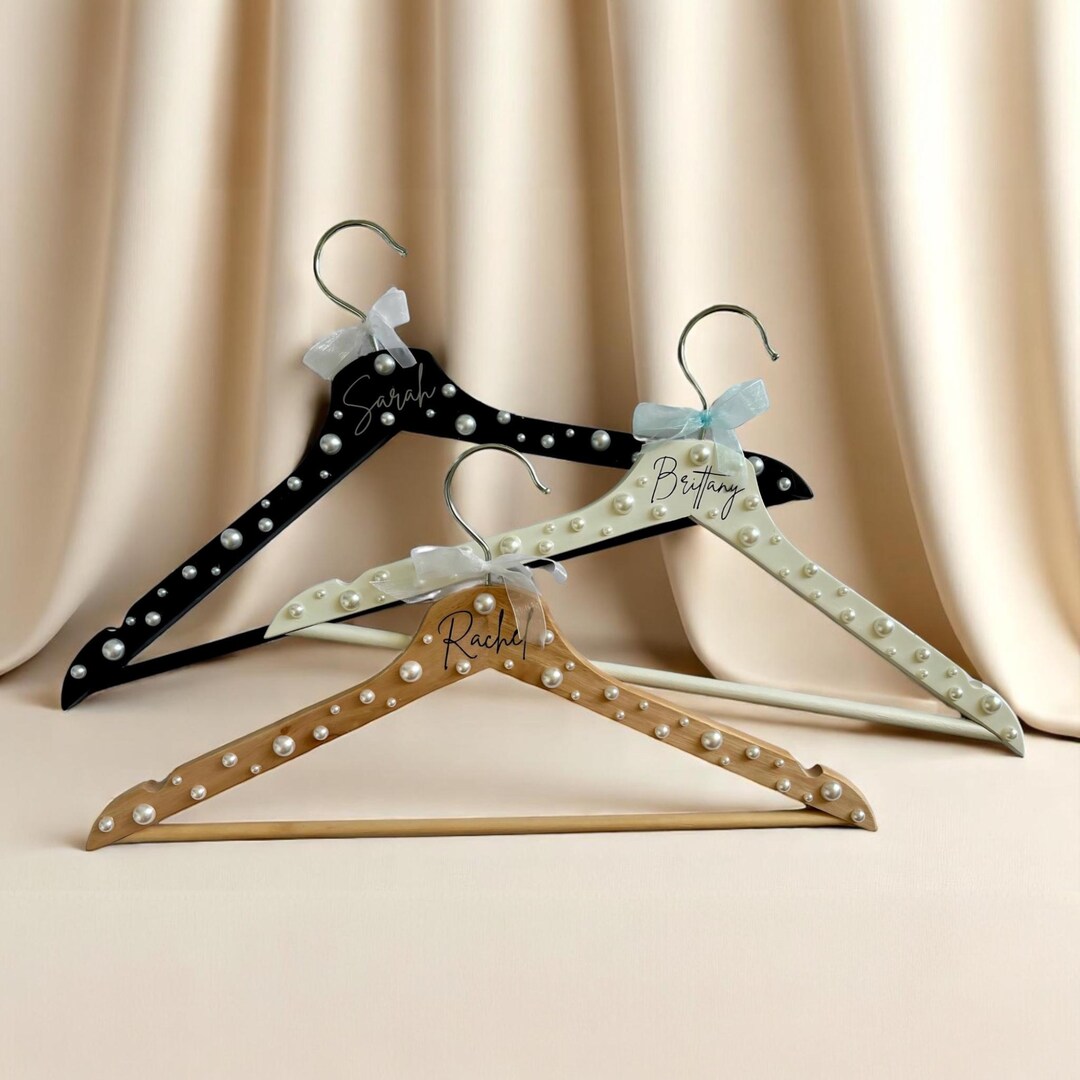Personalized Bridal Party Hangers - Etsy