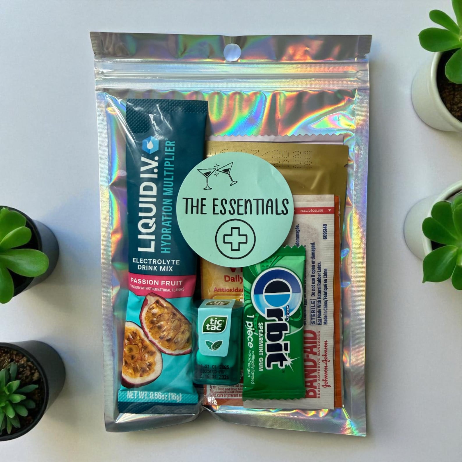Wedding Recovery Kit: Liquid IV, Eye Patches, Gum - Etsy