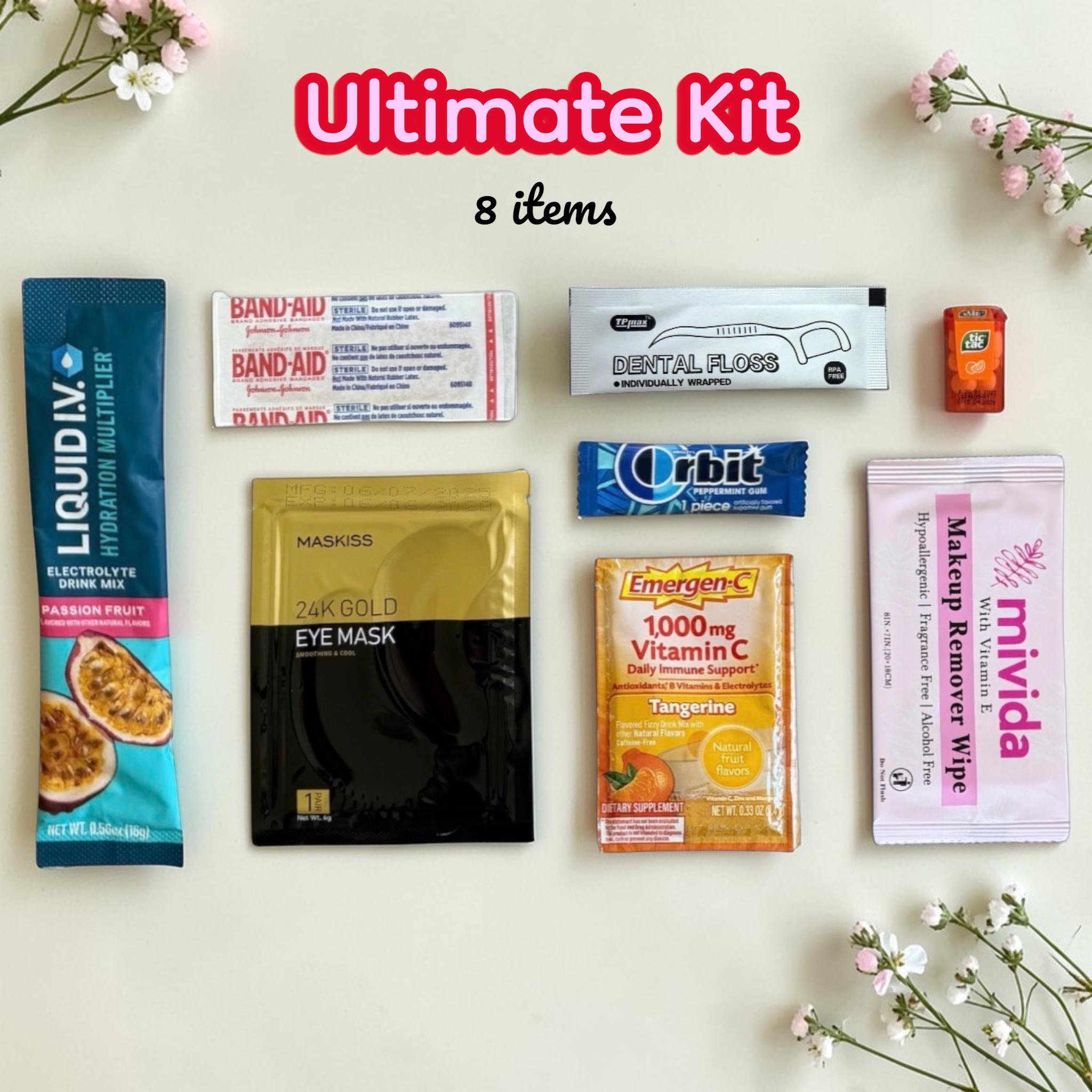Wedding Recovery Kit: Liquid IV, Eye Patches, Gum - Etsy