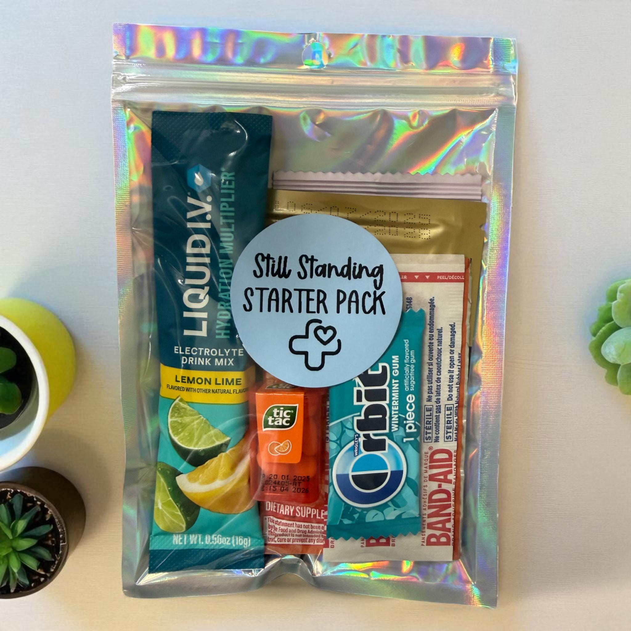 Wedding Recovery Kit: Liquid IV, Eye Patches, Gum - Etsy