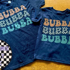 Repeating Wavy Letters Bubba PNG FILE - Etsy