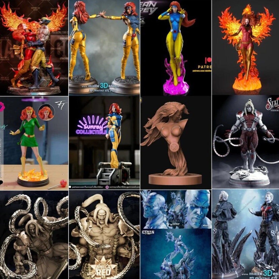 STL Pack 170 File Fan Art 3D Digital Printing High Quality STL Printer ...