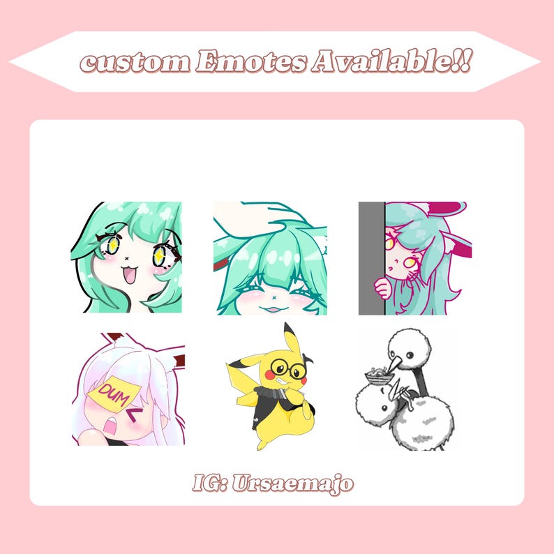 YCH Animated Lightstick Rave Emote - for Twitch, Youtube and Discord - Etsy
