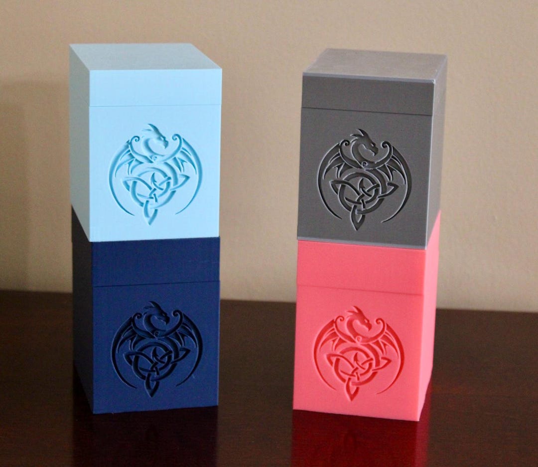 Magic the Gathering Card Box, Commander Box, Deck Box, MTG Card Storage ...