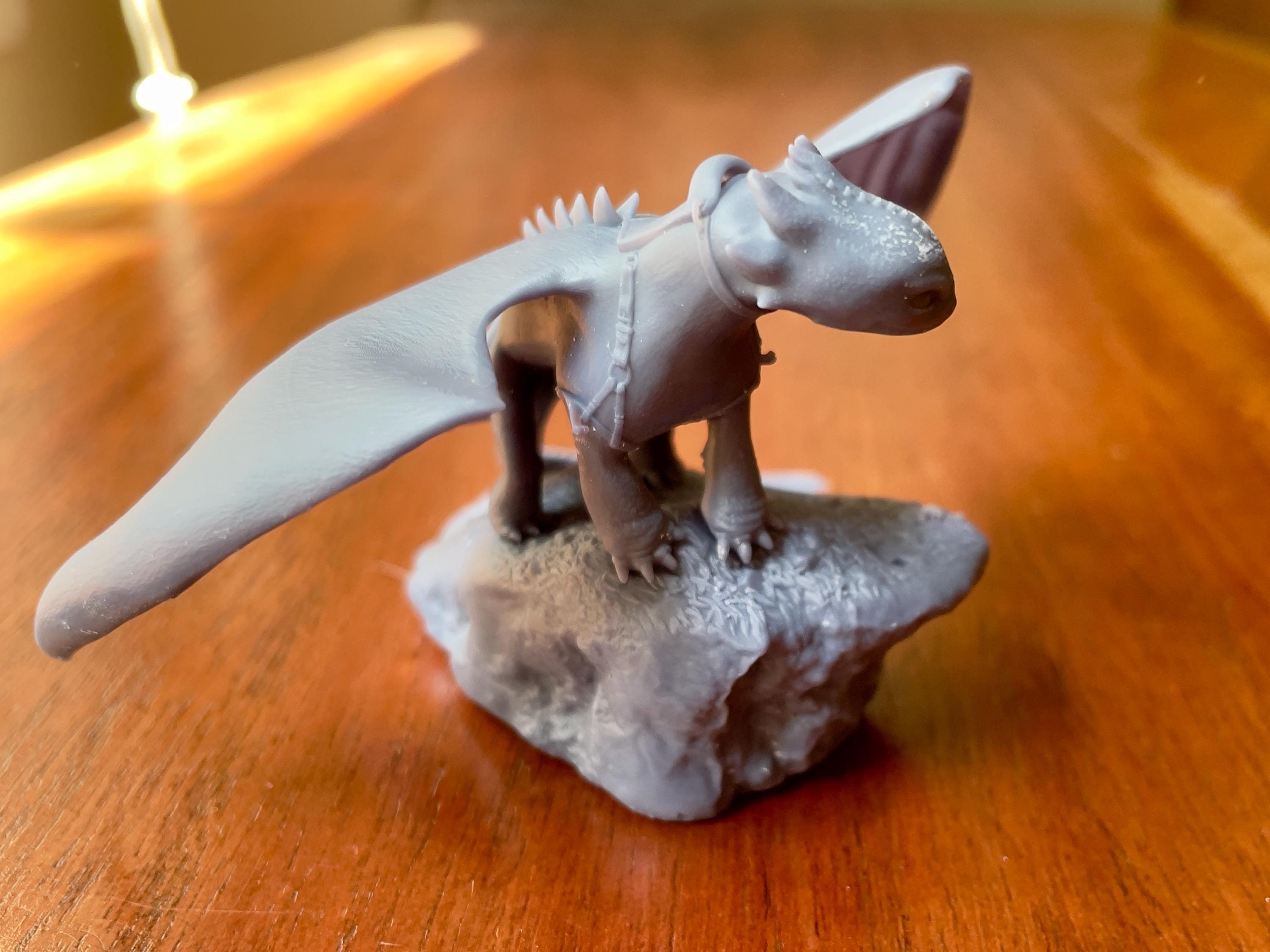Toothless 3D Model Sculpture, Night Fury, How to Train Your Dragon ...