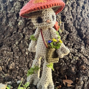 Hemlock Mushroom Forest Forager Crochet Pattern PDF Digital Download - Etsy