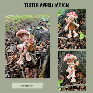 Hemlock Mushroom Forest Forager Crochet Pattern PDF Digital Download - Etsy