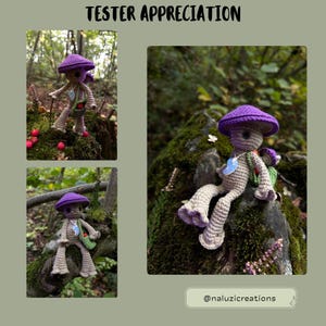 Hemlock Mushroom Forest Forager Crochet Pattern PDF Digital Download - Etsy