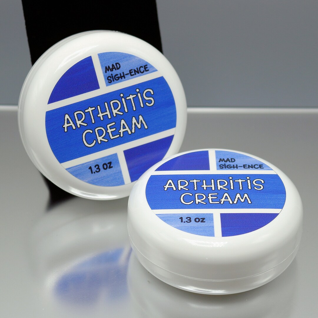 ARTHRITIS CREAM Nature Made Mad Blended: Blended From Scratch, Homemade ...