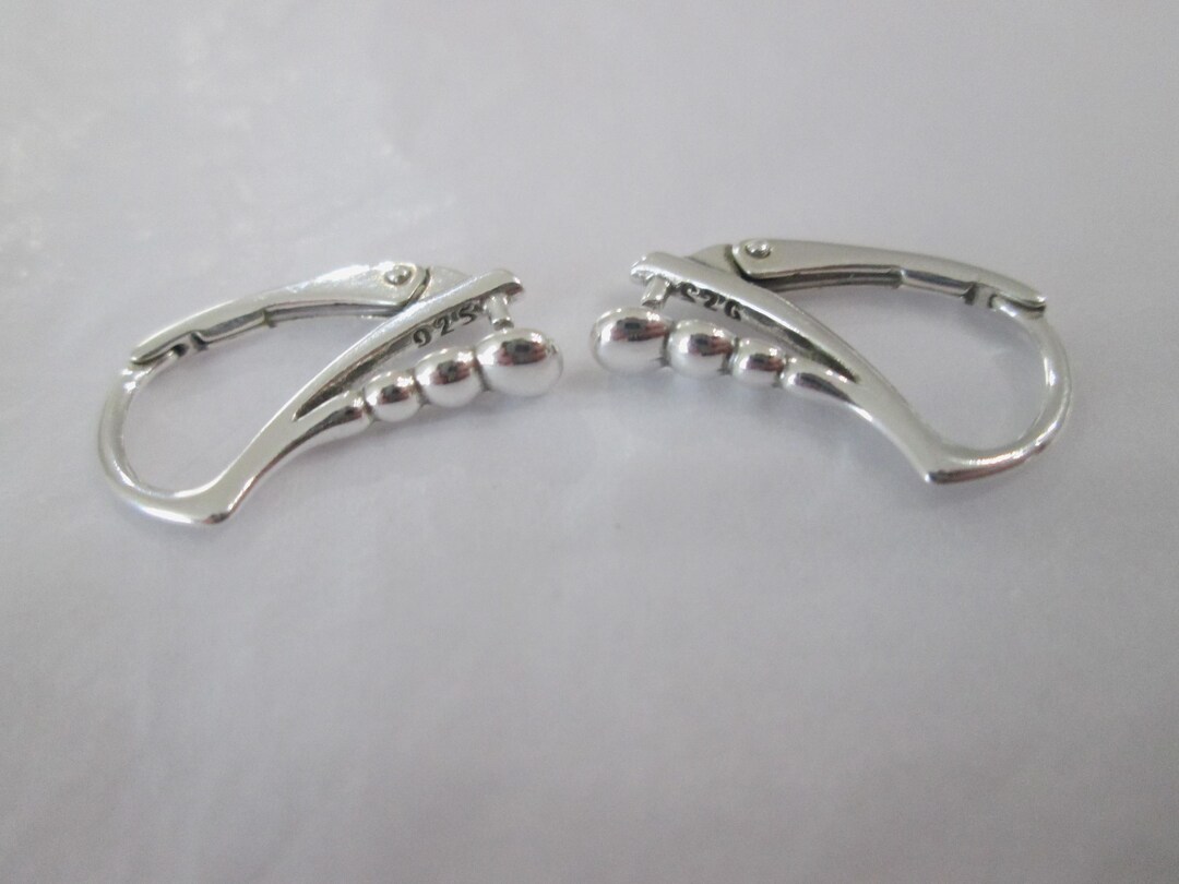 EXQUISITE LEVERBACKS !! Sterling Silver Leverbacks ~inclusive Pinch ...