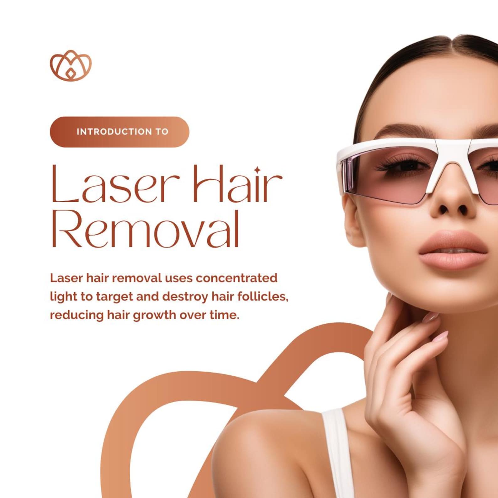 Laser Hair Removal Social Media Posts, Customizable Templates for Salon ...