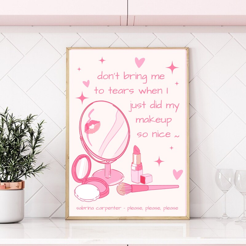 Sabrina Carpenter Poster Prints - Etsy